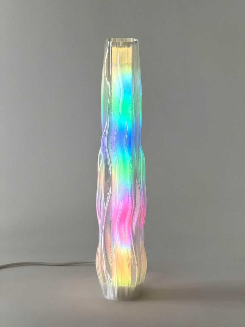 Neon Lighthouse 3D Printed Lampshade - LIMITED EDITION – Moonside Design