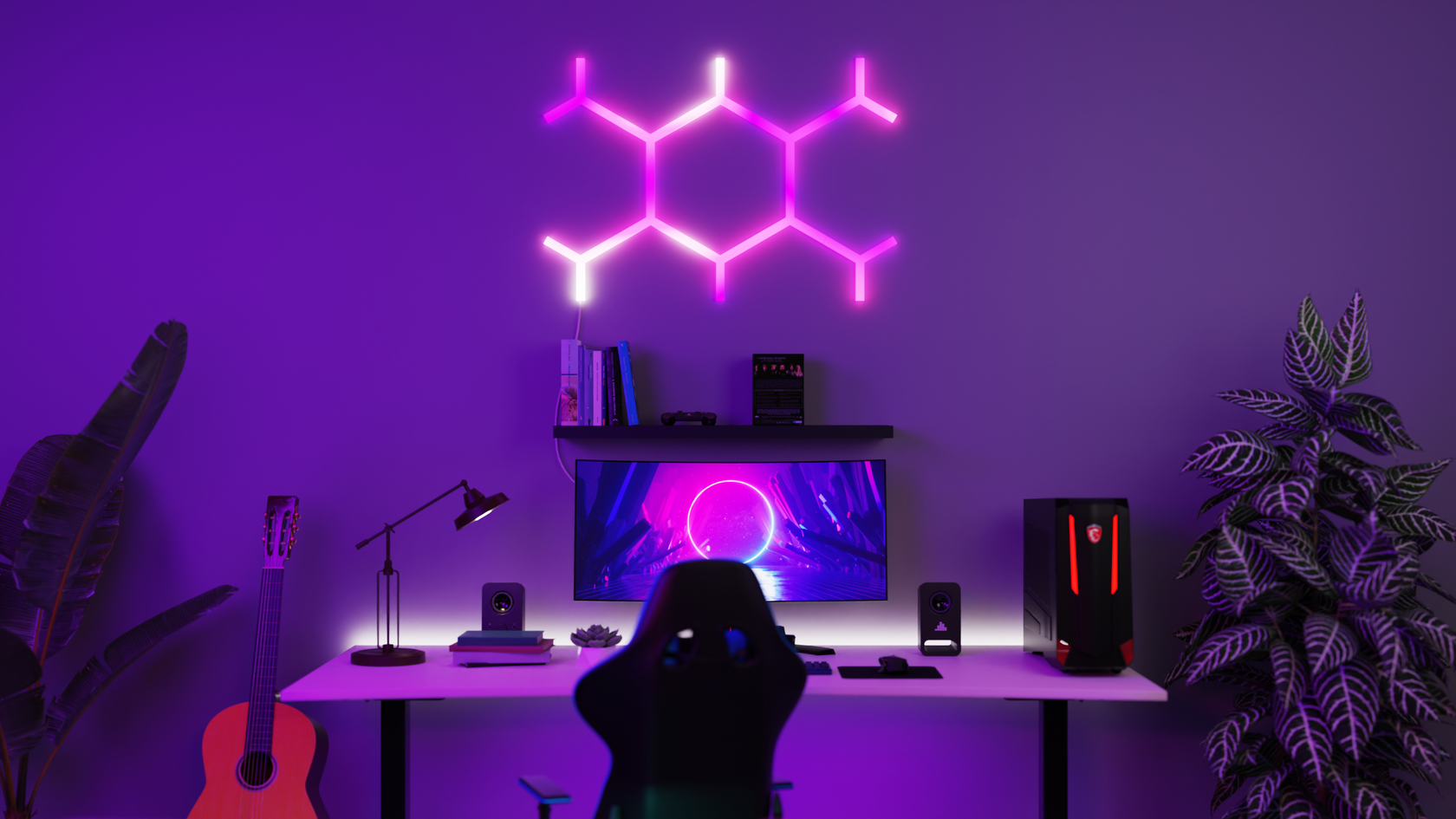 Moonside Neon Hex – Moonside Design